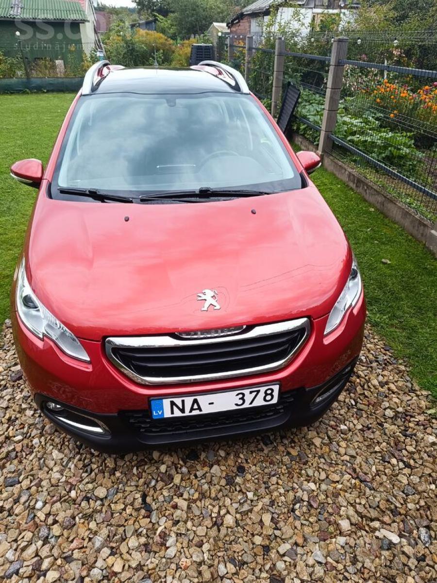 Sarkans Peugeot 2008 2016 Rīga, ar dzinēja tilpumu 1.60 L un nobraukumu 262 tūkst. km par 6200 €, foto 1 vietnē AUTOMOTO.COM.LV