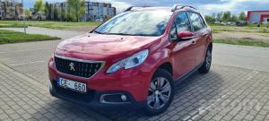 Red Peugeot 2008 2017 in Riga, with an engine capacity of 1.20 L and mileage of 187 thousand km for 12450 €, photo 1 on AUTOMOTO.COM.LV