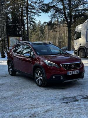 Red Peugeot 2008 2017 in Taurage, with an engine capacity of 1.20 L and mileage of 123 thousand km for 7300 €, photo 4 on AUTOMOTO.COM.LV