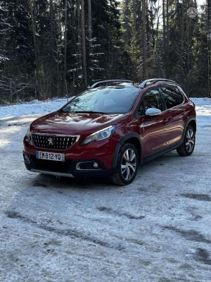 Red Peugeot 2008 2017 in Taurage, with an engine capacity of 1.20 L and mileage of 123 thousand km for 7300 €, photo 6 on AUTOMOTO.COM.LV