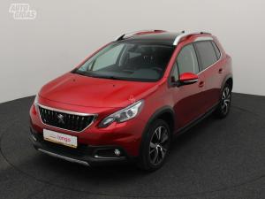 Sarkans Peugeot 2008 2017 Viļņa, ar dzinēja tilpumu 1.20 L un nobraukumu 140 tūkst. km par 8299 €, foto  vietnē AUTOMOTO.COM.LV