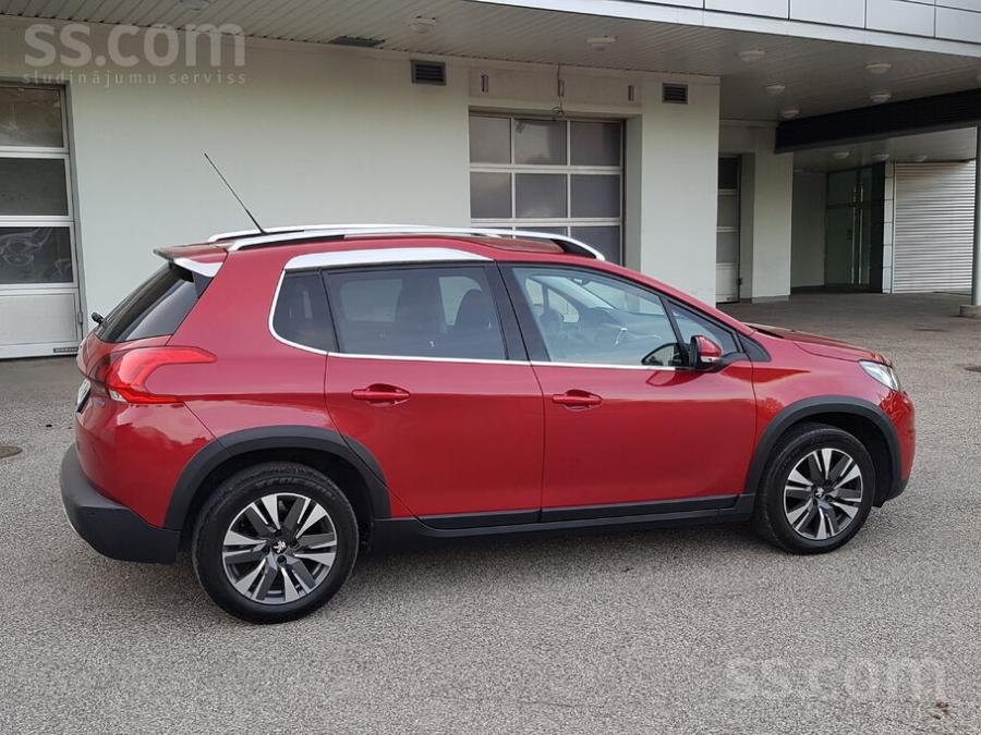 Sarkans Peugeot 2008 2017 Rīga, ar dzinēja tilpumu 1.20 L un nobraukumu 140 tūkst. km par 6000 €, foto 3 vietnē AUTOMOTO.COM.LV