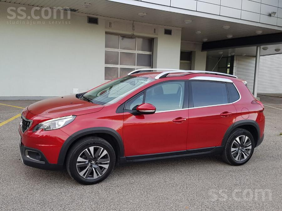 Sarkans Peugeot 2008 2017 Rīga, ar dzinēja tilpumu 1.20 L un nobraukumu 140 tūkst. km par 6000 €, foto 4 vietnē AUTOMOTO.COM.LV