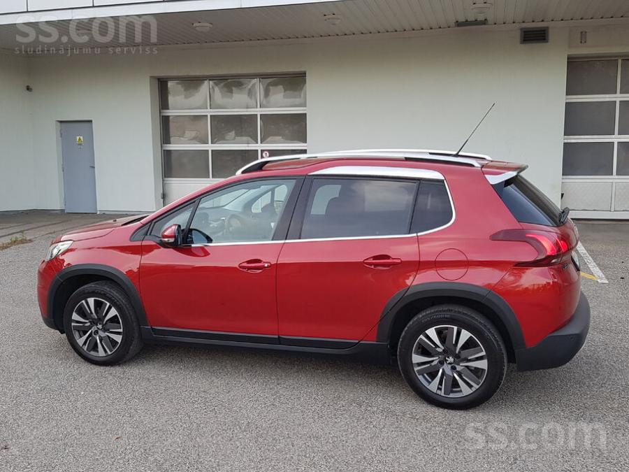 Sarkans Peugeot 2008 2017 Rīga, ar dzinēja tilpumu 1.20 L un nobraukumu 140 tūkst. km par 6000 €, foto 5 vietnē AUTOMOTO.COM.LV