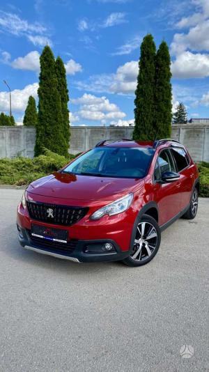 Red Peugeot 2008 2017 in Marijampole, with an engine capacity of 1.20 L and mileage of 102 thousand km for 8550 €, photo 5 on AUTOMOTO.COM.LV