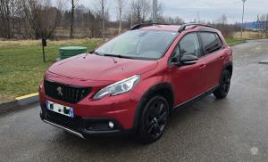 Red Peugeot 2008 2018 in Taurage, with an engine capacity of 1.20 L and mileage of 149 thousand km for 5900 €, photo 3 on AUTOMOTO.COM.LV