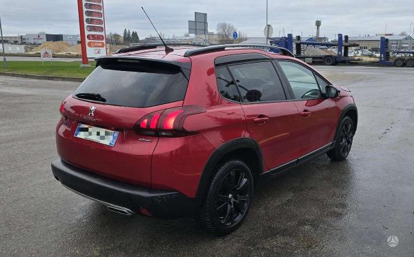 Sarkans Peugeot 2008 2018 Tauragė, ar dzinēja tilpumu 1.20 L un nobraukumu 149 tūkst. km par 5900 €, foto 6 vietnē AUTOMOTO.COM.LV