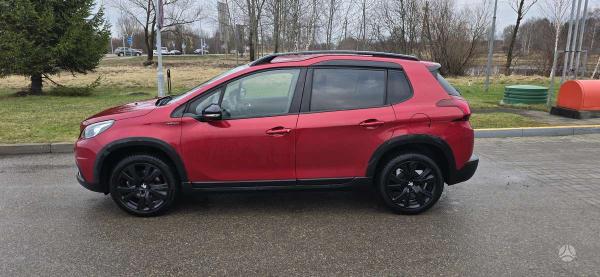 Sarkans Peugeot 2008 2018 Tauragė, ar dzinēja tilpumu 1.20 L un nobraukumu 149 tūkst. km par 5900 €, foto 7 vietnē AUTOMOTO.COM.LV