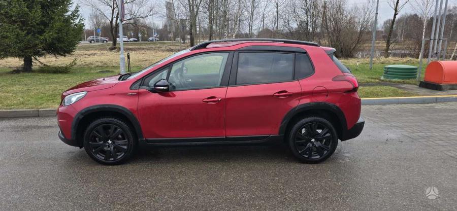 Red Peugeot 2008 2018 in Taurage, with an engine capacity of 1.20 L and mileage of 149 thousand km for 5900 €, photo 7 on AUTOMOTO.COM.LV