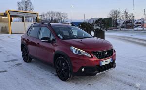 Red Peugeot 2008 2018 in Taurage, with an engine capacity of 1.20 L and mileage of 149 thousand km for 5800 €, photo  on AUTOMOTO.COM.LV