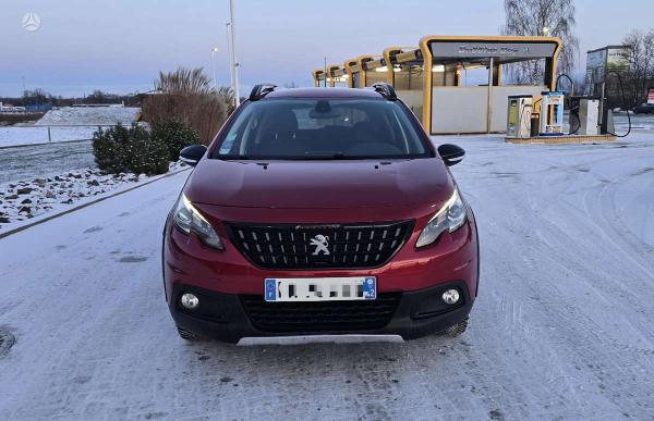 Red Peugeot 2008 2018 in Taurage, with an engine capacity of 1.20 L and mileage of 149 thousand km for 5800 €, photo 2 on AUTOMOTO.COM.LV