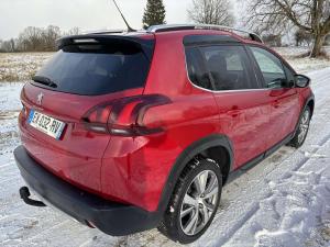 Red Peugeot 2008 2018 in Taurage, with an engine capacity of 1.20 L and mileage of 80 thousand km for 7900 €, photo 3 on AUTOMOTO.COM.LV