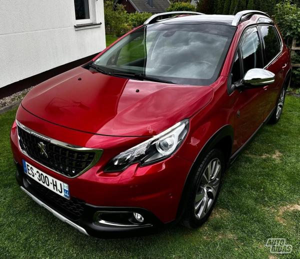 Red Peugeot 2008 2018 in Kaunas, with an engine capacity of 1.20 L and mileage of 114 thousand km for 8900 €, photo 1 on AUTOMOTO.COM.LV
