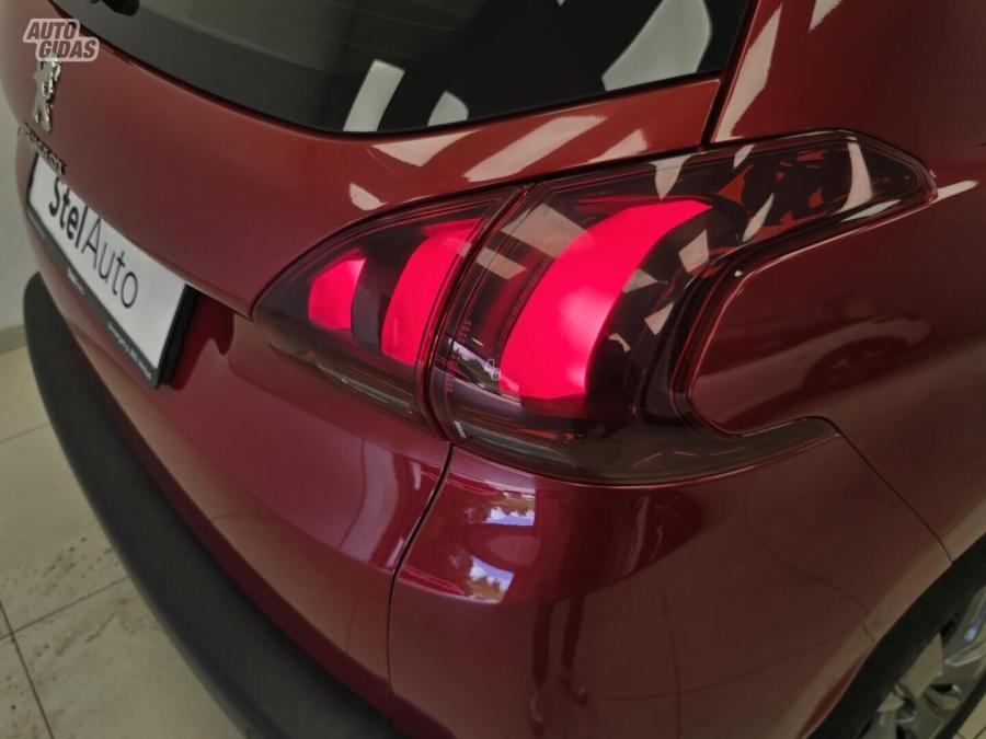 Red Peugeot 2008 2018 in Vilnius, with an engine capacity of 0.00 L and mileage of 63 thousand km for 8490 €, photo 9 on AUTOMOTO.COM.LV