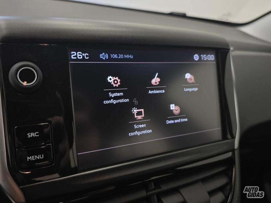 Red Peugeot 2008 2018 in Vilnius, with an engine capacity of 0.00 L and mileage of 63 thousand km for 8490 €, photo 19 on AUTOMOTO.COM.LV