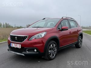 Sarkans Peugeot 2008 2018 Liepāja, ar dzinēja tilpumu 1.20 L un nobraukumu 110 tūkst. km par 8400 €, foto 4 vietnē AUTOMOTO.COM.LV