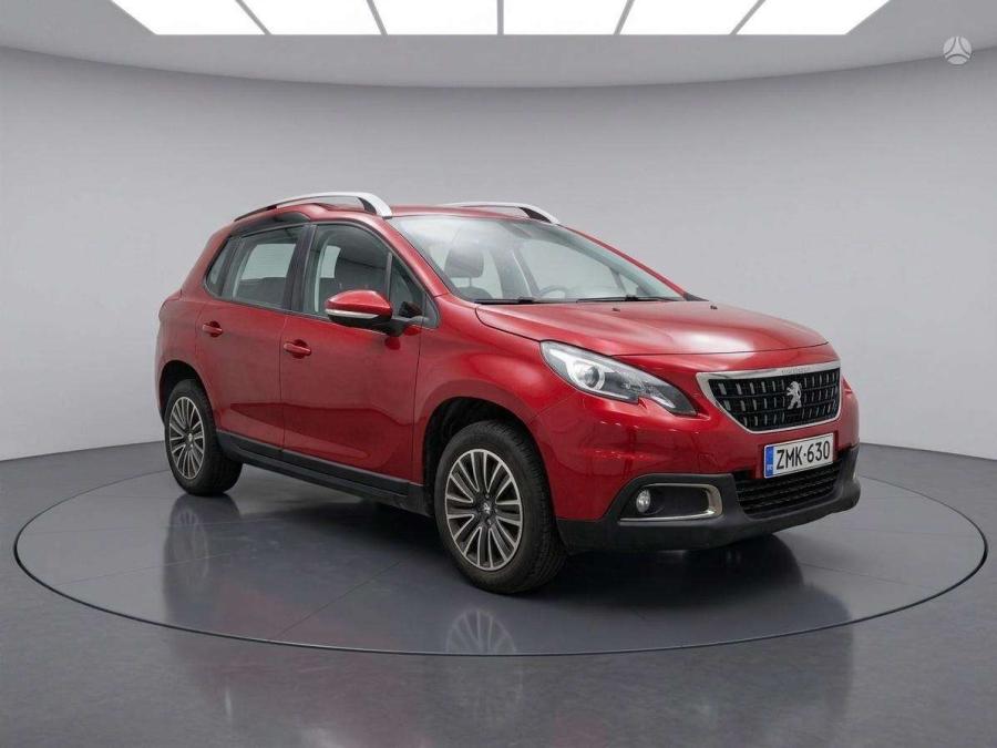 Red Peugeot 2008 2018 in Vilnius, with an engine capacity of 1.20 L and mileage of 138 thousand km for 3300 €, photo 4 on AUTOMOTO.COM.LV