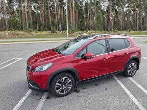 Red Peugeot 2008 2018 in Riga, with an engine capacity of 1.20 L and mileage of 172 thousand km for 7500 €, photo  on AUTOMOTO.COM.LV