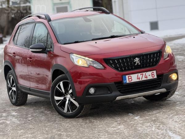 Sarkans Peugeot 2008 2018 Rīga, ar dzinēja tilpumu 1.20 L un nobraukumu 123 tūkst. km par 7370 €, foto 1 vietnē AUTOMOTO.COM.LV