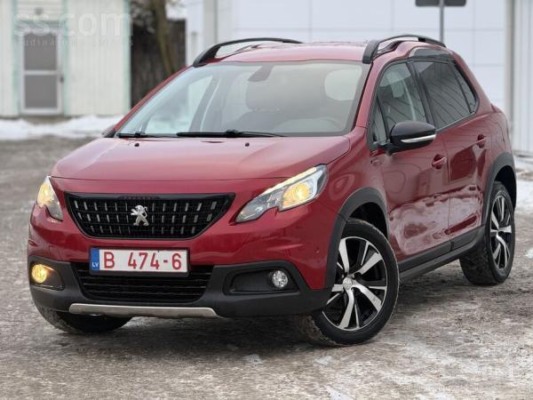 Sarkans Peugeot 2008 2018 Rīga, ar dzinēja tilpumu 1.20 L un nobraukumu 123 tūkst. km par 7370 €, foto 3 vietnē AUTOMOTO.COM.LV