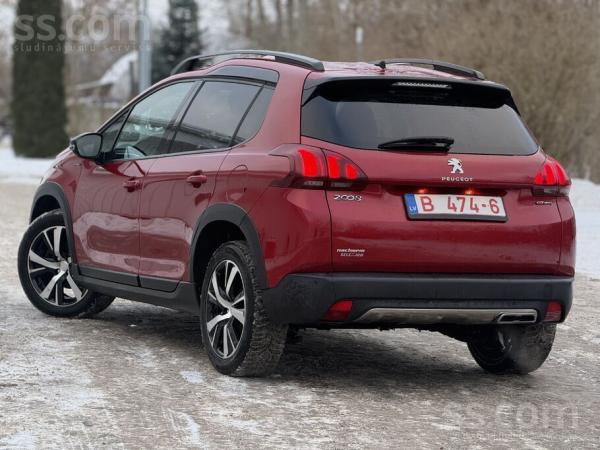 Sarkans Peugeot 2008 2018 Rīga, ar dzinēja tilpumu 1.20 L un nobraukumu 123 tūkst. km par 7370 €, foto 4 vietnē AUTOMOTO.COM.LV