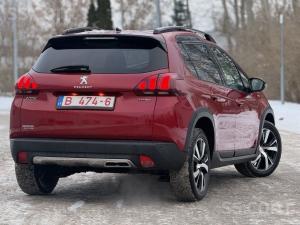 Red Peugeot 2008 2018 in Riga, with an engine capacity of 1.20 L and mileage of 123 thousand km for 7370 €, photo 5 on AUTOMOTO.COM.LV