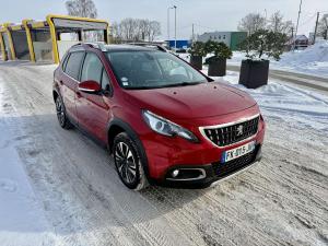 Red Peugeot 2008 2019 in Taurage, with an engine capacity of 1.20 L and mileage of 130 thousand km for 6300 €, photo 2 on AUTOMOTO.COM.LV