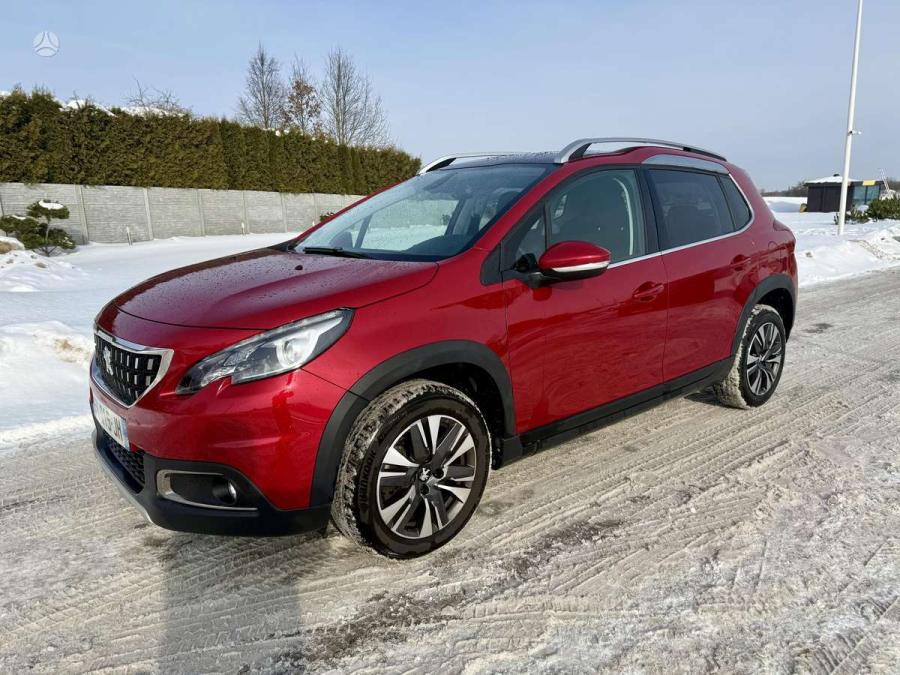 Red Peugeot 2008 2019 in Taurage, with an engine capacity of 1.20 L and mileage of 130 thousand km for 6300 €, photo 4 on AUTOMOTO.COM.LV