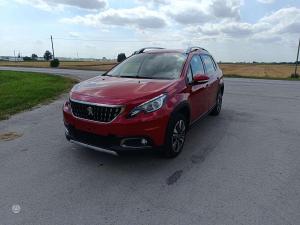 Sarkans Peugeot 2008 2019 Kauņa, ar dzinēja tilpumu 1.20 L un nobraukumu 113 tūkst. km par 5750 €, foto  vietnē AUTOMOTO.COM.LV