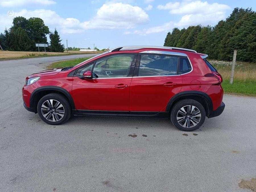 Sarkans Peugeot 2008 2019 Kauņa, ar dzinēja tilpumu 1.20 L un nobraukumu 113 tūkst. km par 5750 €, foto 9 vietnē AUTOMOTO.COM.LV