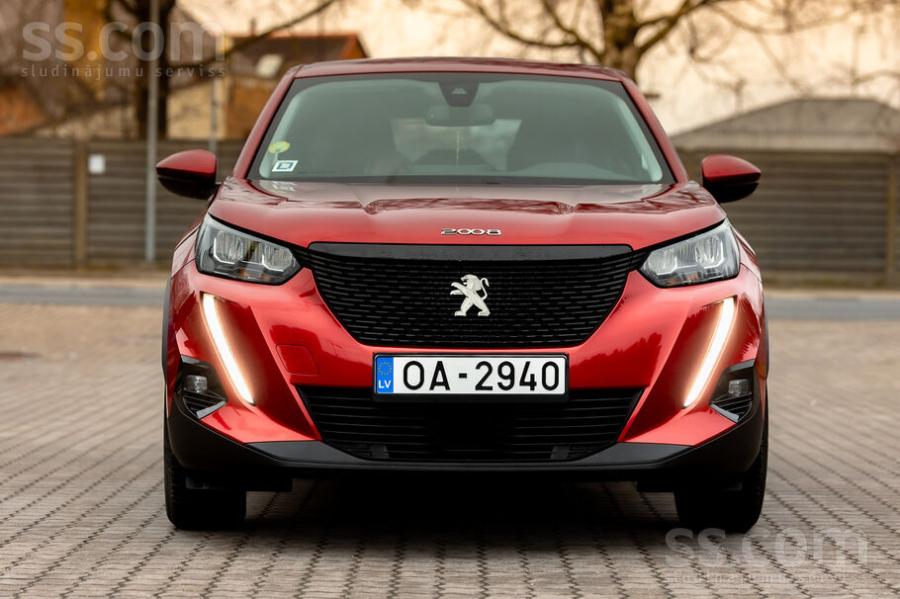 Sarkans Peugeot 2008 2020 Jelgava, ar dzinēja tilpumu 1.50 L un nobraukumu 0 tūkst. km par 11990 €, foto 1 vietnē AUTOMOTO.COM.LV