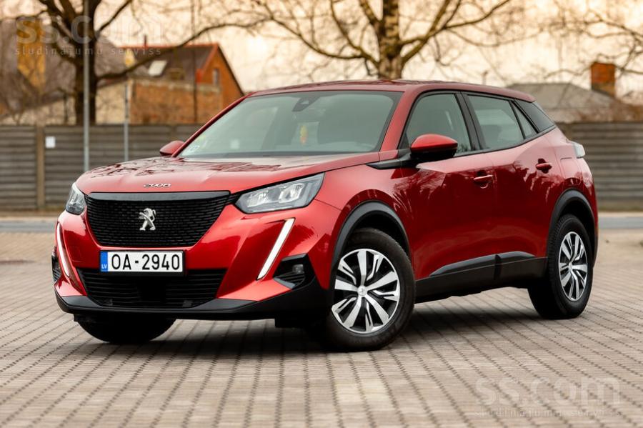 Sarkans Peugeot 2008 2020 Jelgava, ar dzinēja tilpumu 1.50 L un nobraukumu 0 tūkst. km par 11990 €, foto 2 vietnē AUTOMOTO.COM.LV