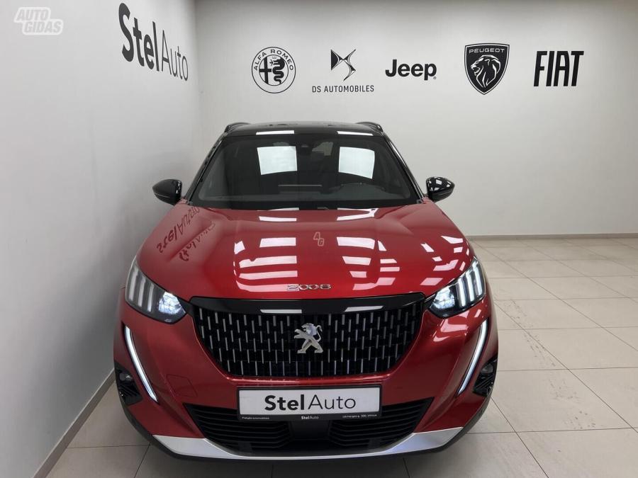 Sarkans Peugeot 2008 2020 Viļņa, ar dzinēja tilpumu 1.50 L un nobraukumu 50 tūkst. km par 16000 €, foto 4 vietnē AUTOMOTO.COM.LV