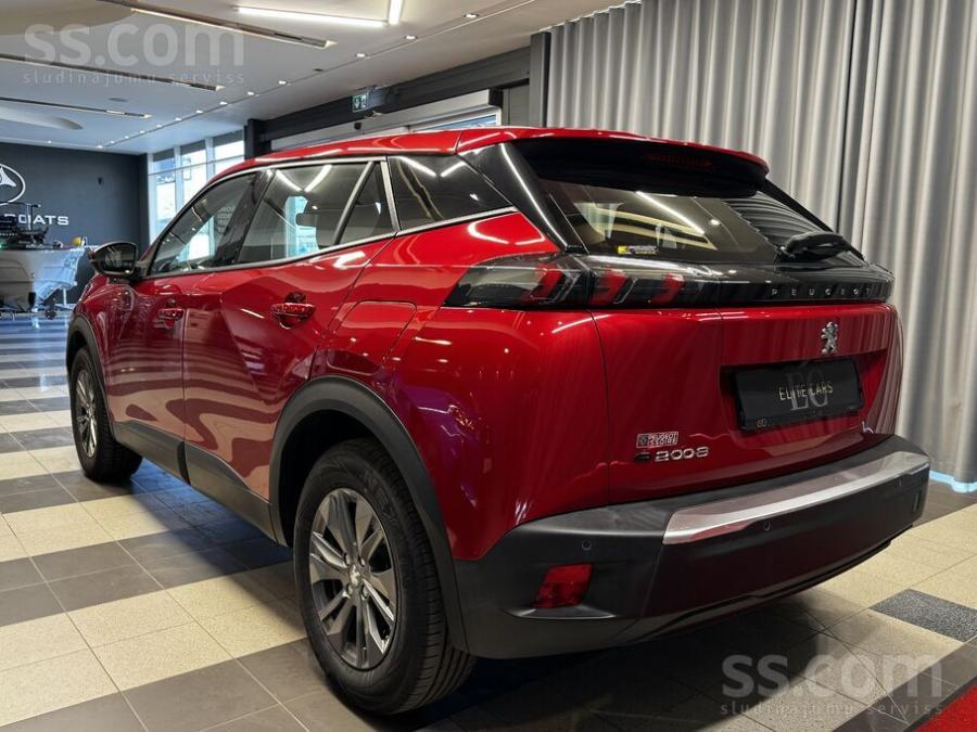 Red Peugeot 2008 2021 in Riga, with an engine capacity of 0.00 L and mileage of 53 thousand km for 20800 €, photo 4 on AUTOMOTO.COM.LV