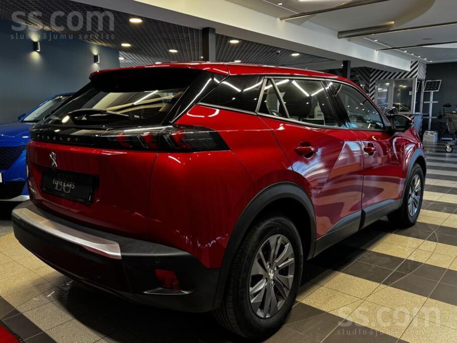 Red Peugeot 2008 2021 in Riga, with an engine capacity of 0.00 L and mileage of 53 thousand km for 20800 €, photo 6 on AUTOMOTO.COM.LV