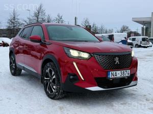 Sarkans Peugeot 2008 2021 Liepāja, ar dzinēja tilpumu 1.20 L un nobraukumu 83 tūkst. km par 17900 €, foto  vietnē AUTOMOTO.COM.LV