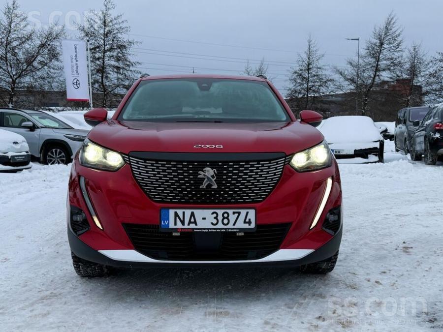Red Peugeot 2008 2021 in Liepaja, with an engine capacity of 1.20 L and mileage of 83 thousand km for 17900 €, photo 7 on AUTOMOTO.COM.LV
