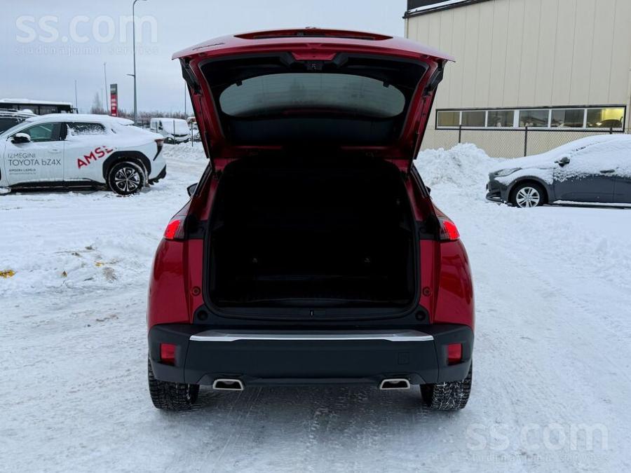 Red Peugeot 2008 2021 in Liepaja, with an engine capacity of 1.20 L and mileage of 83 thousand km for 17900 €, photo 9 on AUTOMOTO.COM.LV