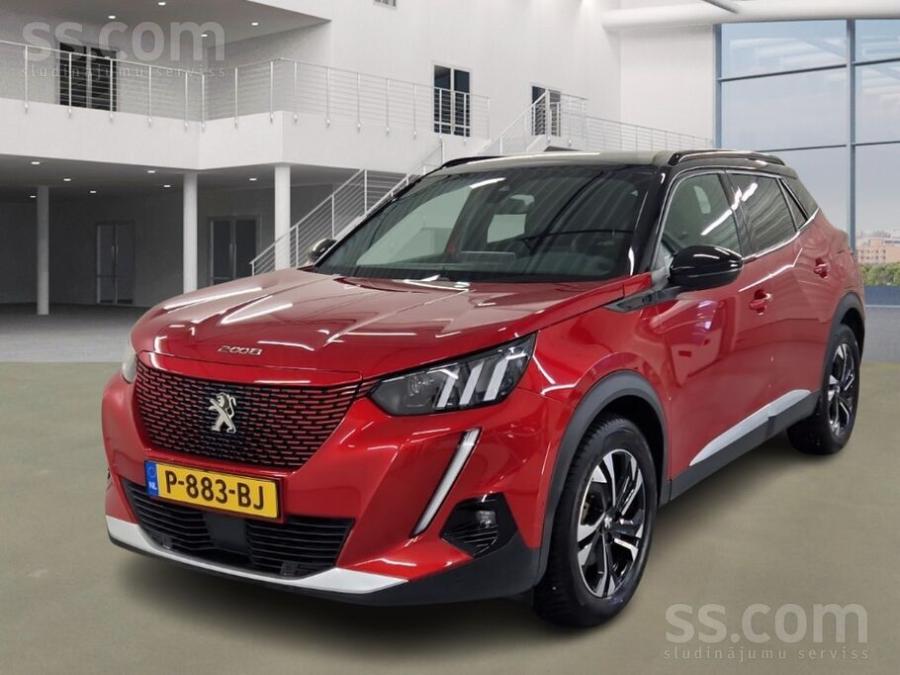 Sarkans Peugeot 2008 2021 Rīga, ar dzinēja tilpumu 0.00 L un nobraukumu 75 tūkst. km par 20990 €, foto 1 vietnē AUTOMOTO.COM.LV