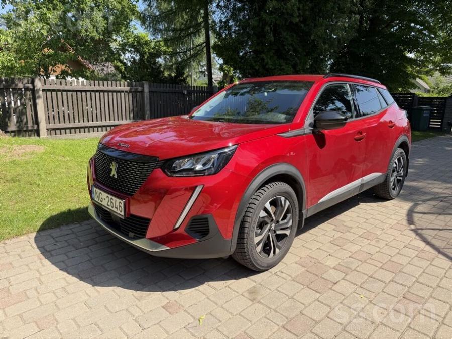 Sarkans Peugeot 2008 2022 Rīga, ar dzinēja tilpumu 1.50 L un nobraukumu 75 tūkst. km par 16700 €, foto 1 vietnē AUTOMOTO.COM.LV