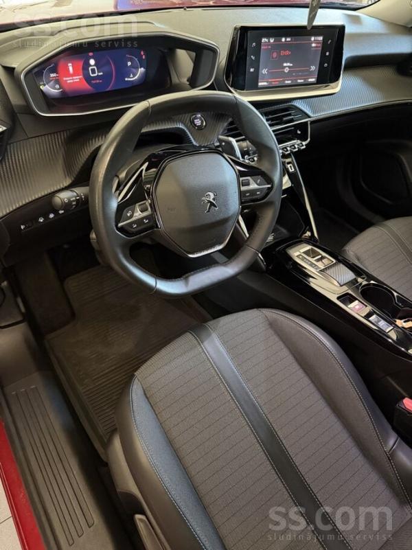 Red Peugeot 2008 2022 in Riga, with an engine capacity of 1.50 L and mileage of 75 thousand km for 16700 €, photo 7 on AUTOMOTO.COM.LV