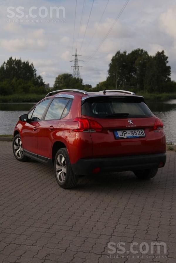 Red Peugeot 2008 2014 in Liepaja, with an engine capacity of 1.40 L and mileage of 261 thousand km for 4150 €, photo 4 on AUTOMOTO.COM.LV