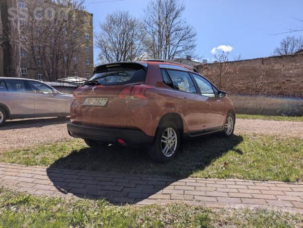 Sarkans Peugeot 2008 2014 Rīga, ar dzinēja tilpumu 1.40 L un nobraukumu 176 tūkst. km par 4300 €, foto 4 vietnē AUTOMOTO.COM.LV