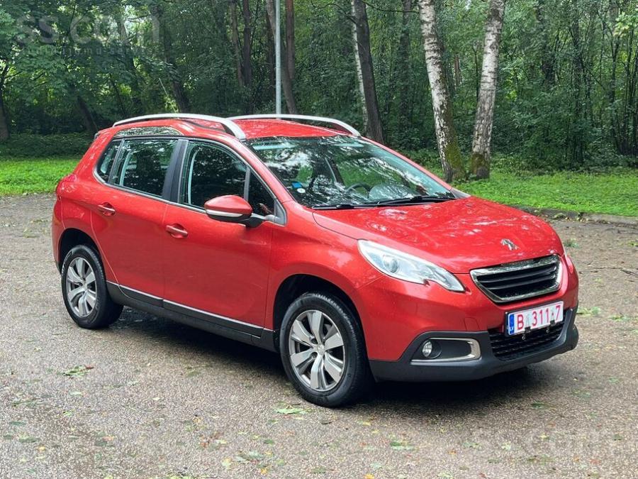 Sarkans Peugeot 2008 2014 Rīga, ar dzinēja tilpumu 1.60 L un nobraukumu 0 tūkst. km par 6199 €, foto 8 vietnē AUTOMOTO.COM.LV