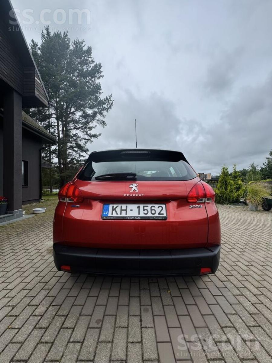 Sarkans Peugeot 2008 2016 Rīga, ar dzinēja tilpumu 1.20 L un nobraukumu 150 tūkst. km par 7000 €, foto 5 vietnē AUTOMOTO.COM.LV