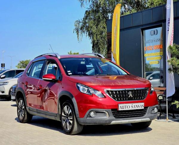Sarkans Peugeot 2008 2016 Tauragė, ar dzinēja tilpumu 1.60 L un nobraukumu 260 tūkst. km par 2900 €, foto 2 vietnē AUTOMOTO.COM.LV