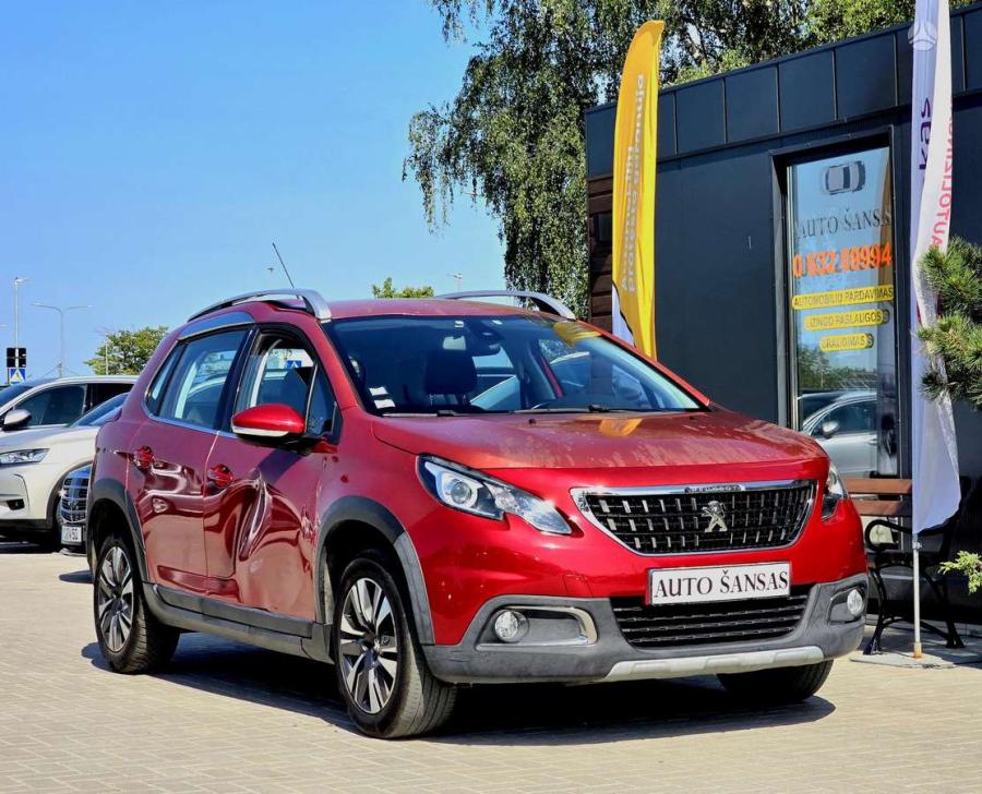 Sarkans Peugeot 2008 2016 Tauragė, ar dzinēja tilpumu 1.60 L un nobraukumu 260 tūkst. km par 2900 €, foto 3 vietnē AUTOMOTO.COM.LV