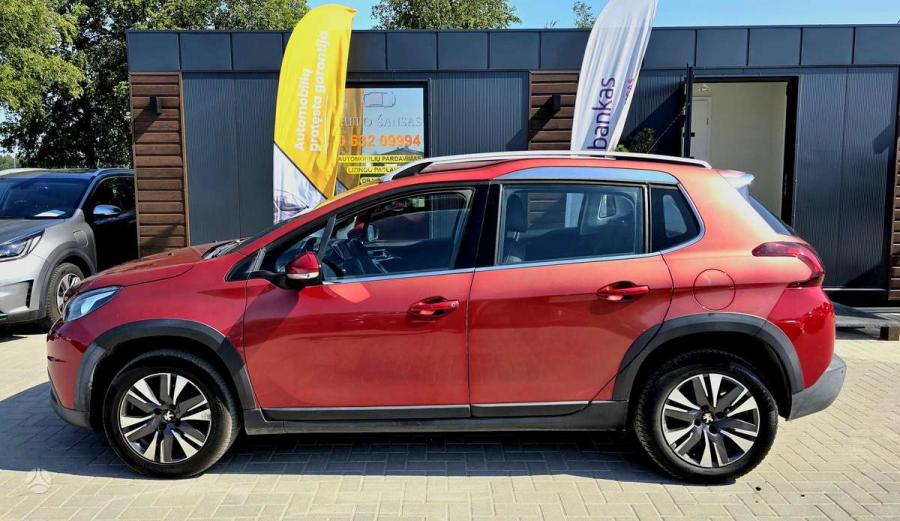 Sarkans Peugeot 2008 2016 Tauragė, ar dzinēja tilpumu 1.60 L un nobraukumu 260 tūkst. km par 2900 €, foto 6 vietnē AUTOMOTO.COM.LV