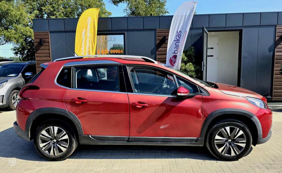Sarkans Peugeot 2008 2016 Tauragė, ar dzinēja tilpumu 1.60 L un nobraukumu 260 tūkst. km par 2900 €, foto 7 vietnē AUTOMOTO.COM.LV