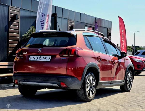 Sarkans Peugeot 2008 2016 Tauragė, ar dzinēja tilpumu 1.60 L un nobraukumu 260 tūkst. km par 2900 €, foto 8 vietnē AUTOMOTO.COM.LV